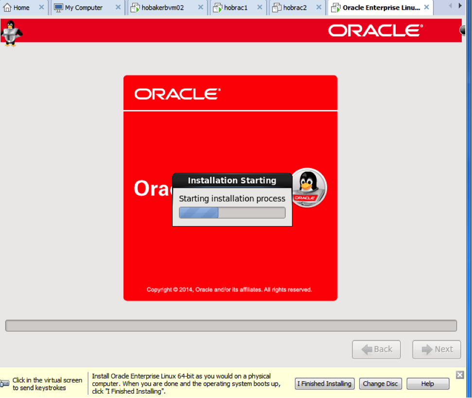 Creating a VMware Workstation For Oracle Database Installation | House ...