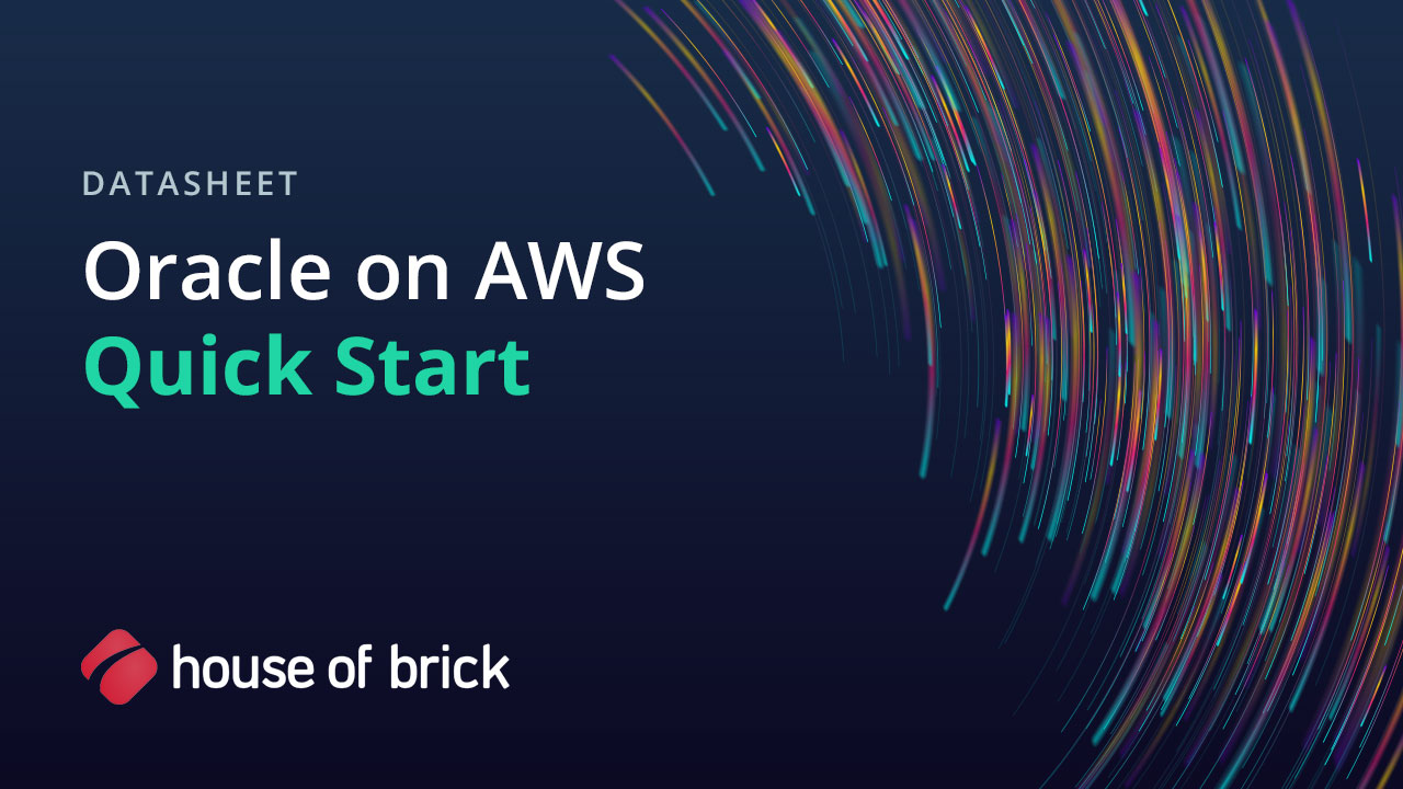 Oracle on AWS Quick Start - House of Brick