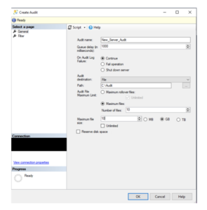How to Enable and Review the SQL Server Audit Log | House of Brick